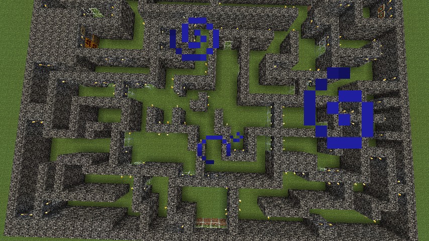 Bedrock Maze Minecraft Map