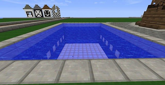 How to Fill a pool (not failed) Minecraft Map