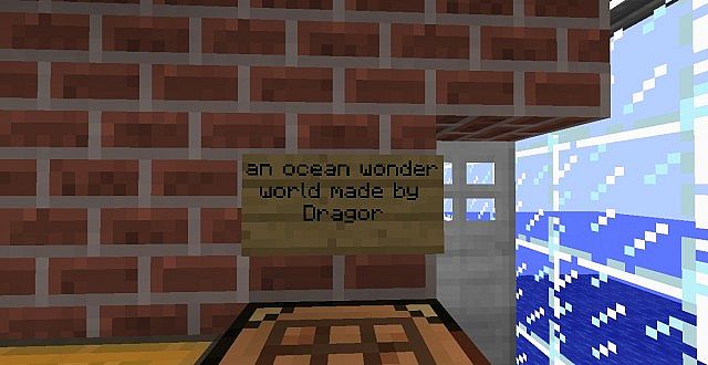 Ocean wonder world Minecraft Map