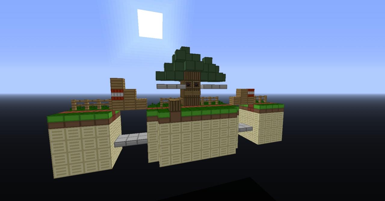 Super Smash Bros Stage-Whispy Woods Minecraft Project