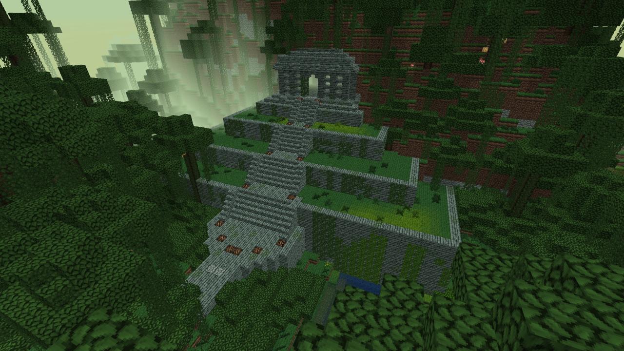 Temple Adventure Minecraft Map