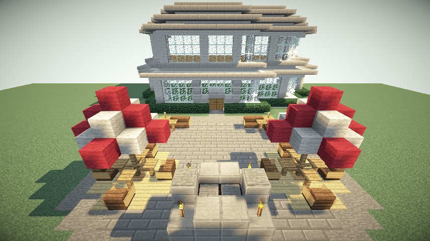 Modern House (Almost 15 Diamonds! :D) Minecraft Map