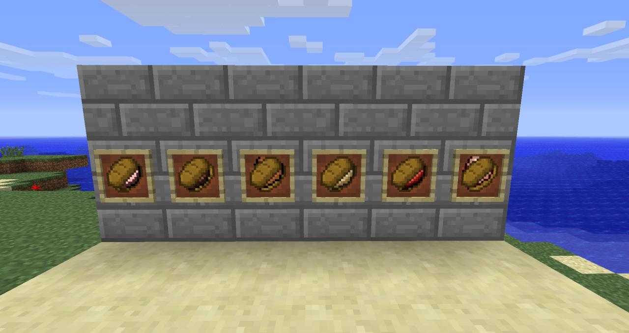 Sandwich Mod [1.4.5] [ModLoader] Adds 10 Sandwiches! - 400+ Downloads ...