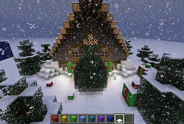 Holiday House Minecraft Map