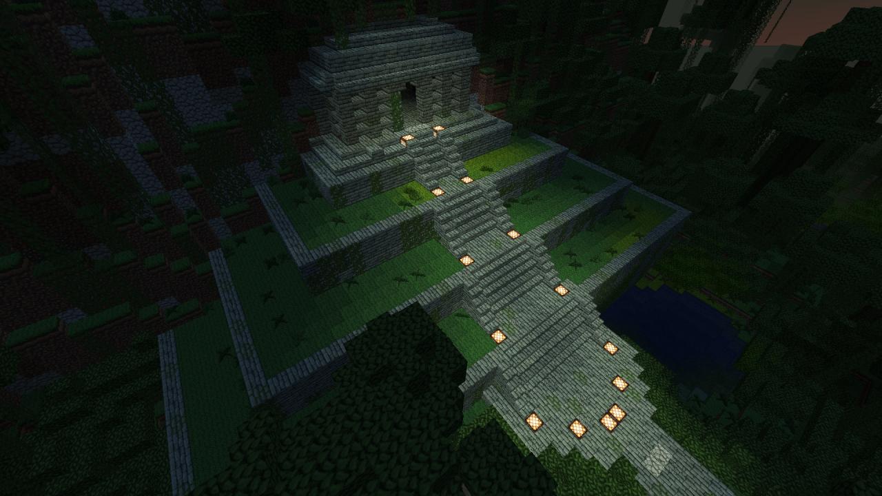 Temple Adventure Minecraft Map
