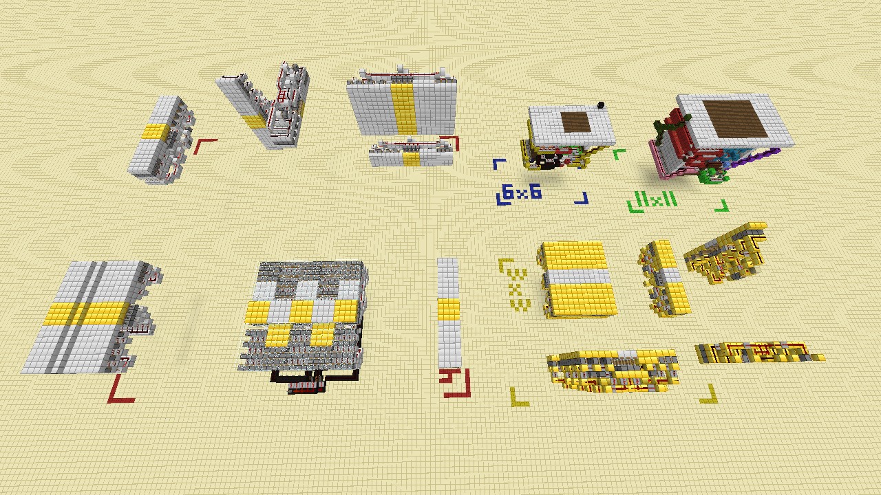 Block swapper 3x3, 4x4, 6x6, 11x11 [v1.4.7] Minecraft Map