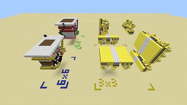 Block swapper 3x3, 4x4, 6x6, 11x11 [v1.4.7] Minecraft Map