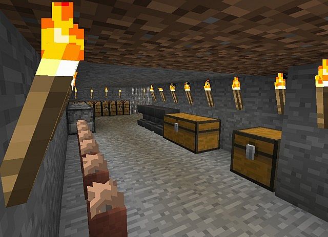 Secret hideout Minecraft Map