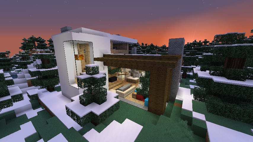 Modern House - Saint Nick Minecraft Map