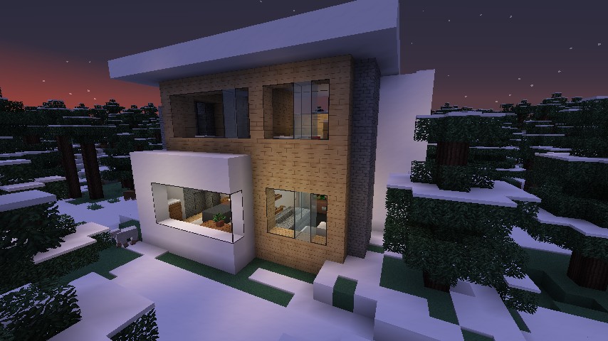 Modern House - Saint Nick Minecraft Map
