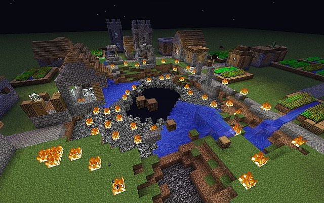 Missile Strike (After Explosion) Minecraft Map