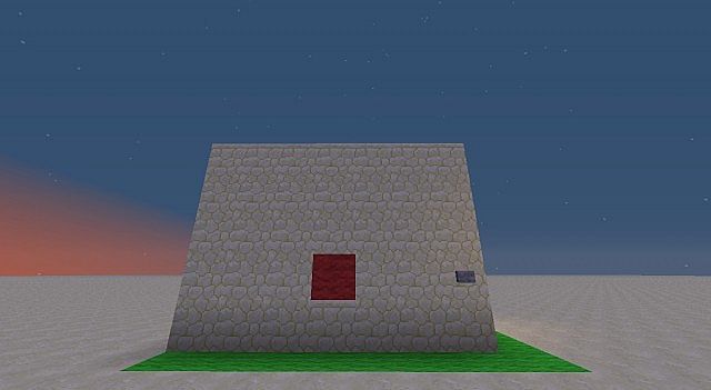 Compact 5 Block Wall Rotator - Flush Minecraft Map