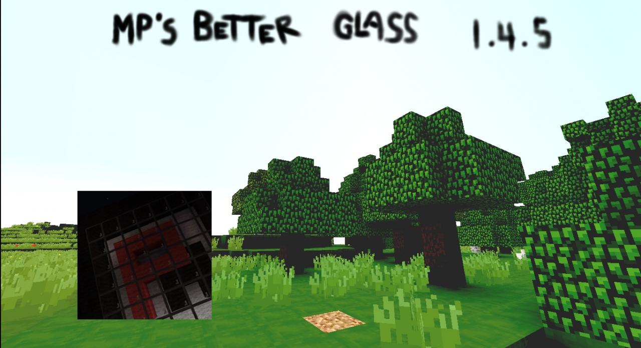 MP's Better Glass Minecraft Texture Pack