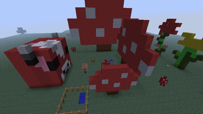 Random minecraft art Minecraft Map