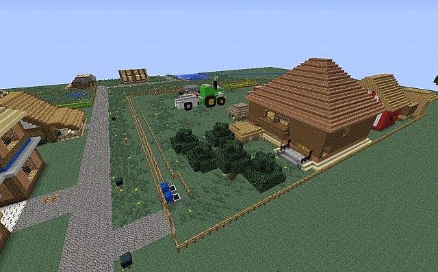 Minecraft Farm Minecraft Map