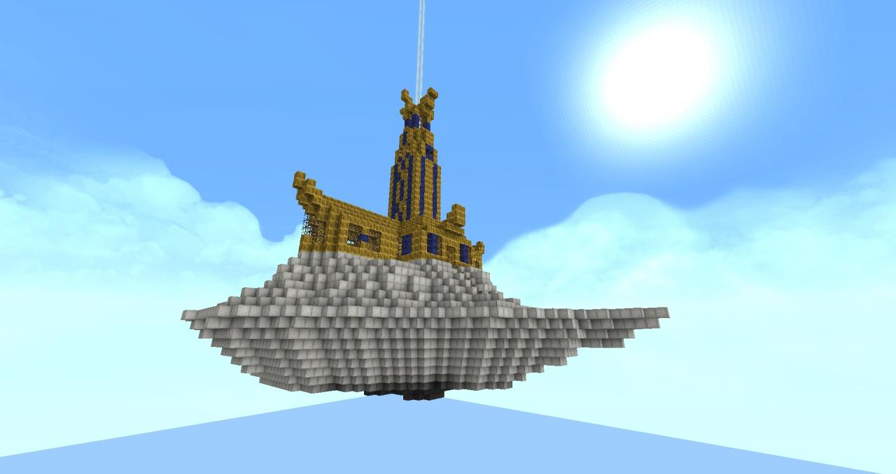 Giant Cloud Minecraft Map