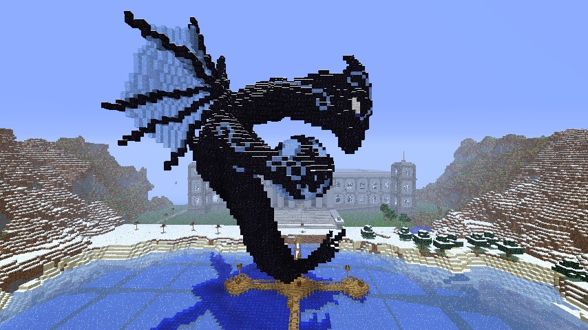 Moon Light Dragon Minecraft Map