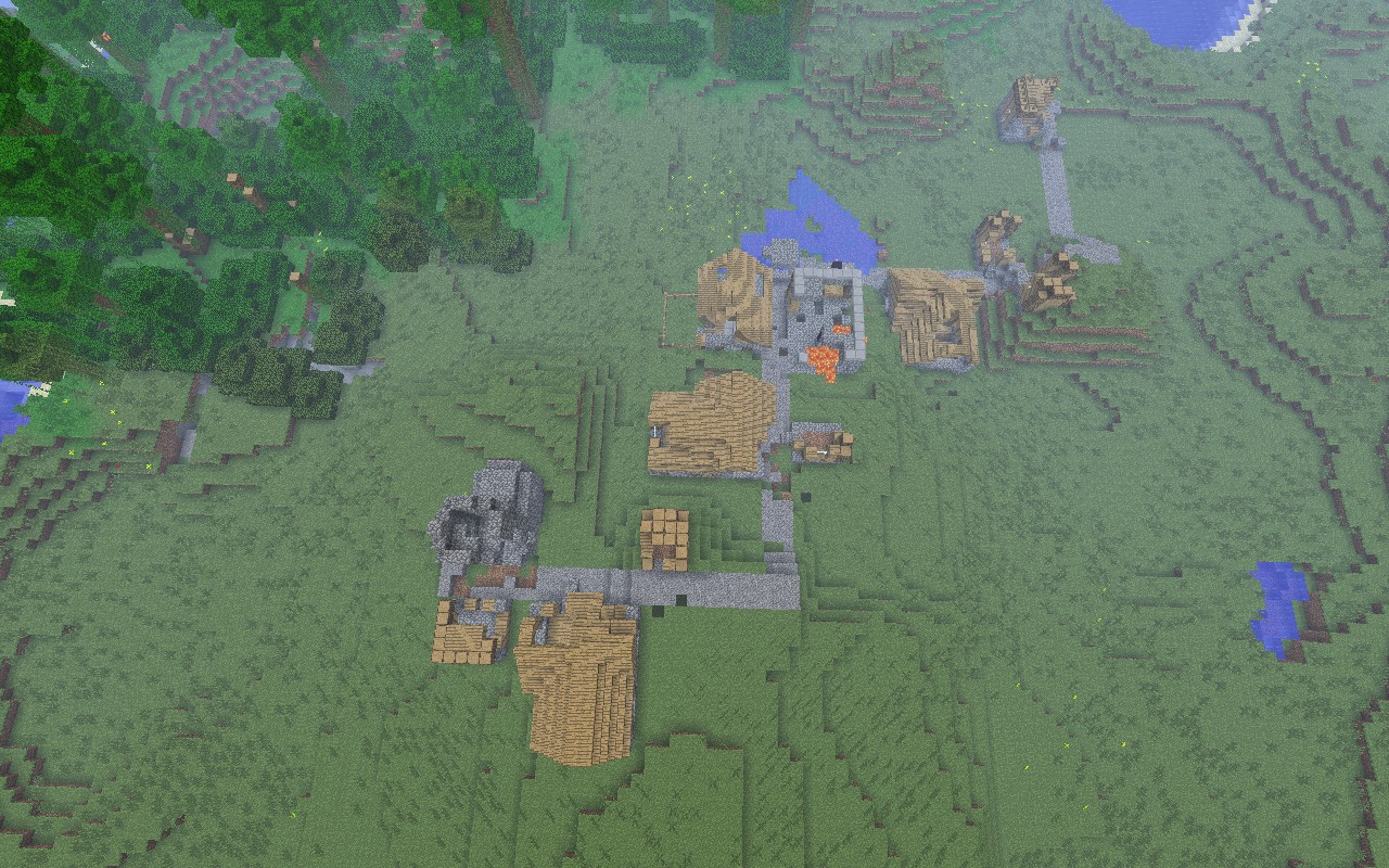 Apocalyptic NPC Village Minecraft Map