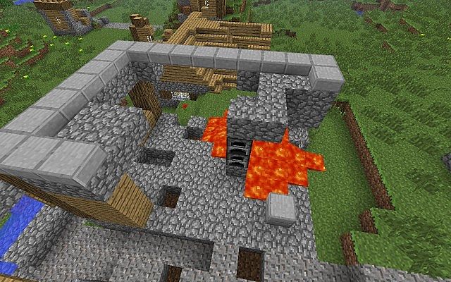 Apocalyptic NPC Village Minecraft Map