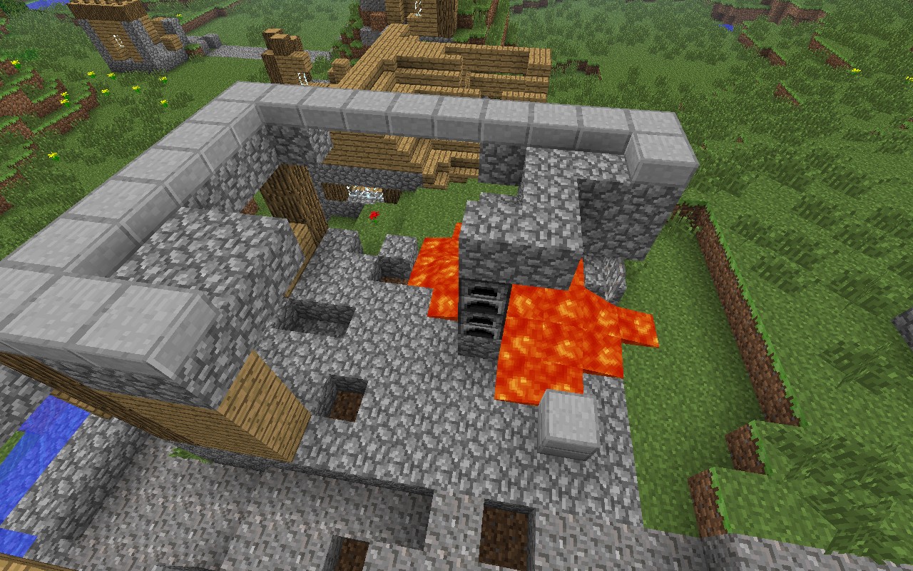 Apocalyptic NPC Village Minecraft Map