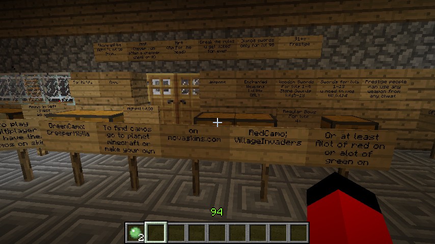 Call of Duty Multiplayer map castle and villiage Minecraft Map