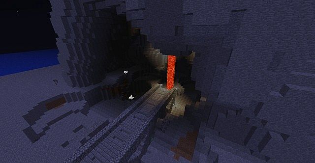 Dwarven cave Minecraft Map