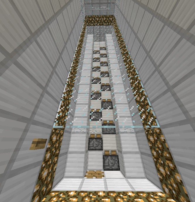 D7 PISTON ELEVATOR EASY WAY Minecraft Map