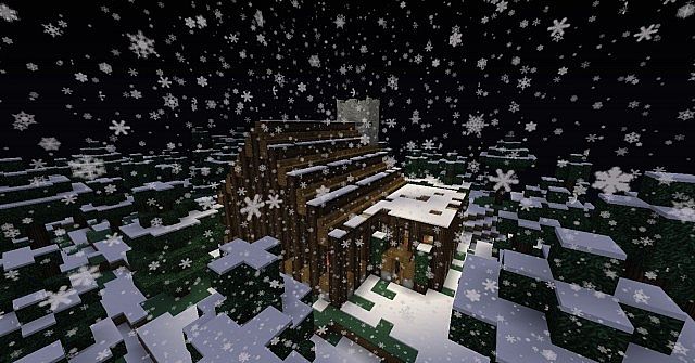 Winter House Minecraft Map