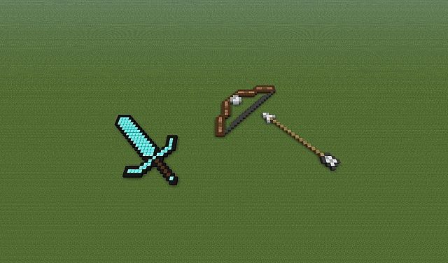 Minecraft Weapons Minecraft Map