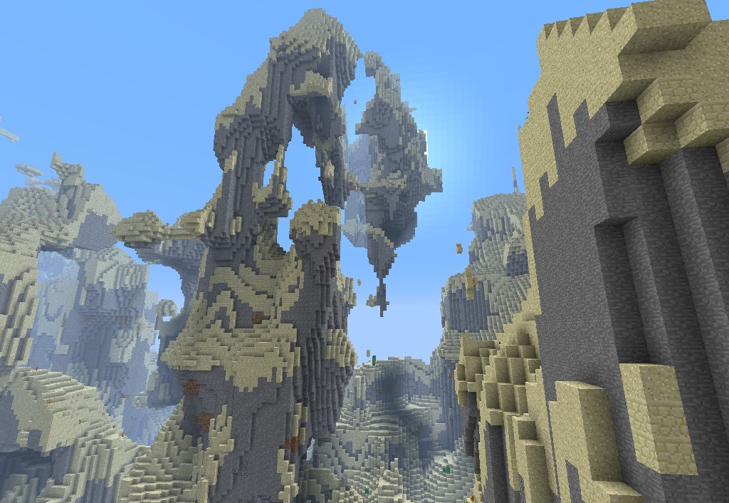 TerrainControl - Desert Farm World Minecraft Map