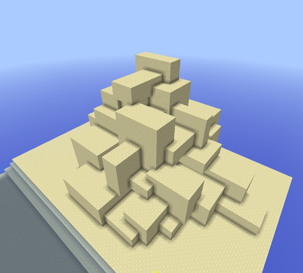 Modren Sand Castle Minecraft Map