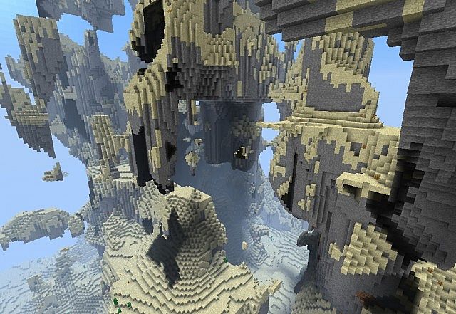 TerrainControl - Desert Farm World Minecraft Map