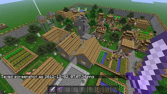 village castle Minecraft Map