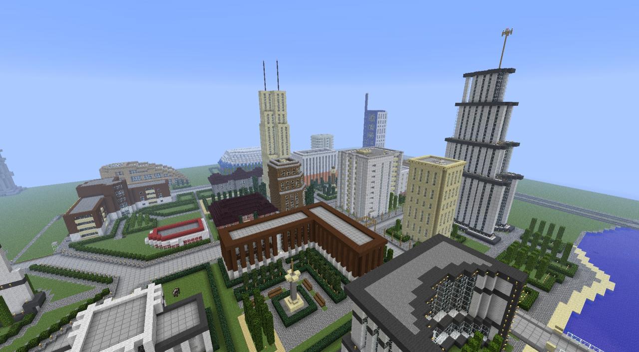ender city Minecraft Map
