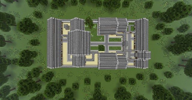 四合院 (SiHeYuan) Old chinese style house n°2 Minecraft Map