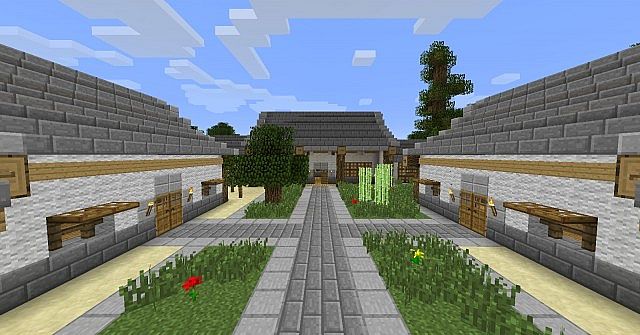 四合院 (SiHeYuan) Old chinese style house n°2 Minecraft Map