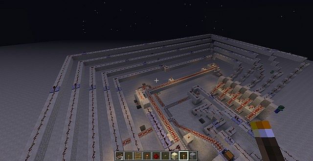 Ultimate Minecart Storage!!! Minecraft Map