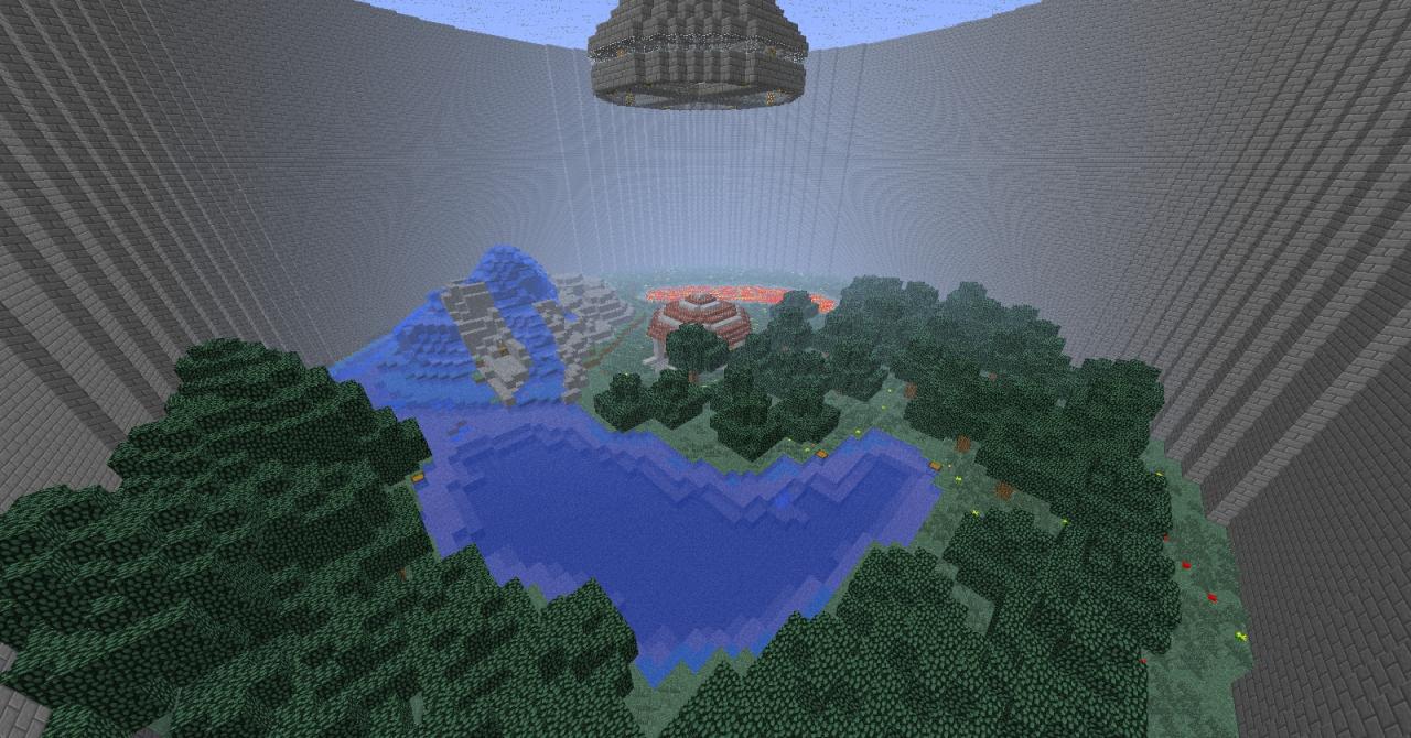 Hunger Games Arena Minecraft Map