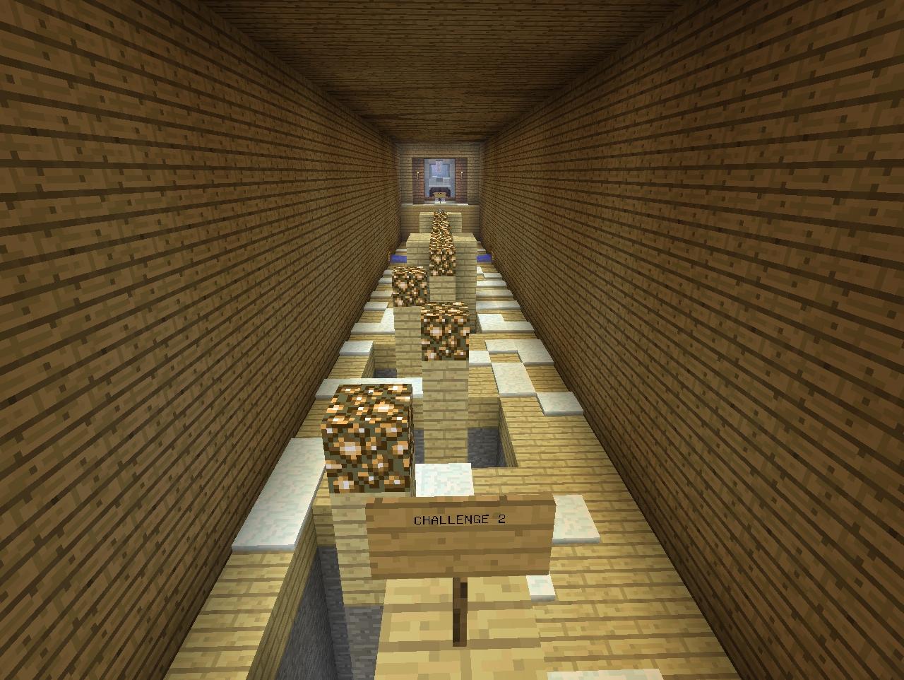 TEMPLE RUN (WINTER EDITION) Minecraft Map