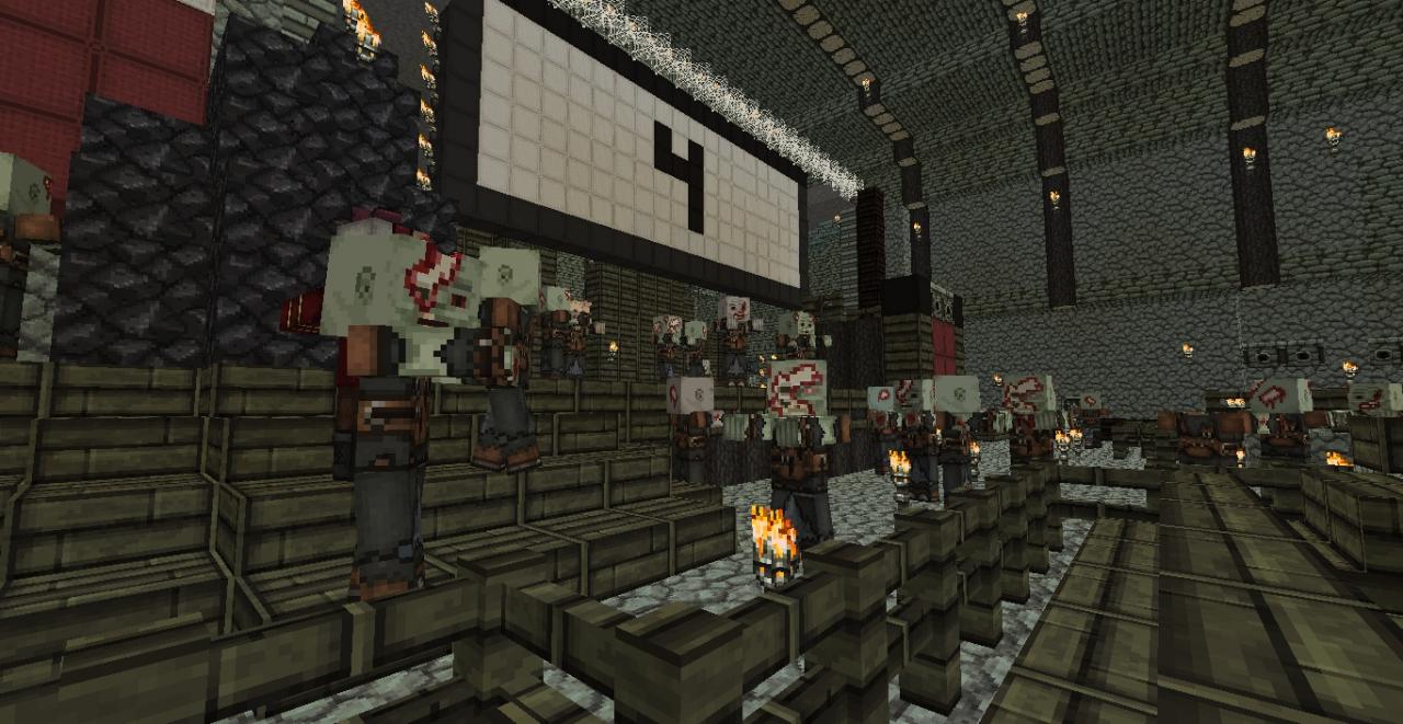 C.O.D- Zombies: Kino Der Toten (multiplayer/ singleplayer version) Minecraft Map