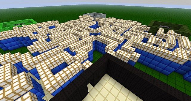 Mob Maze Minecraft Map