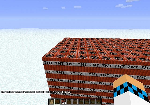 Lots and Lots of TNT. Minecraft Map