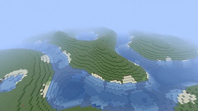 Gaia Dimension I Minecraft Map