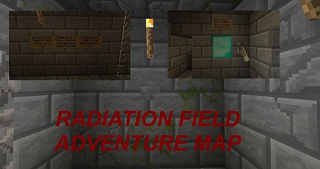 Radiation Field Adventure Map 1.4.5 Minecraft Map