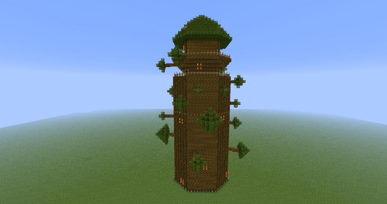 Epic Tree House Minecraft Map