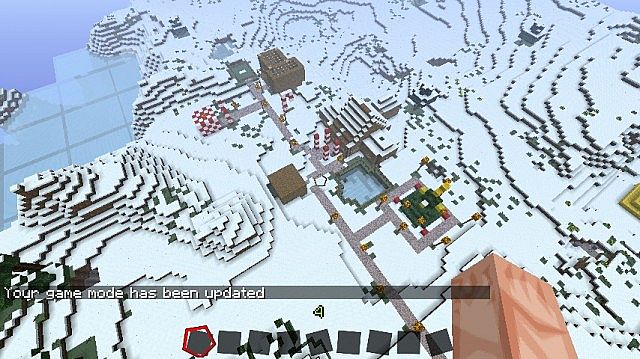 Santa Village Minecraft Map