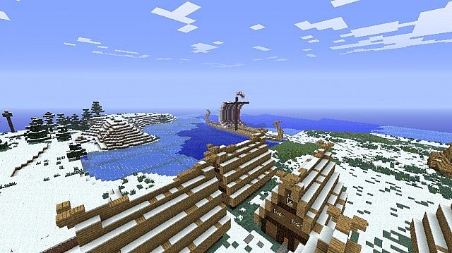Viking village Minecraft Map