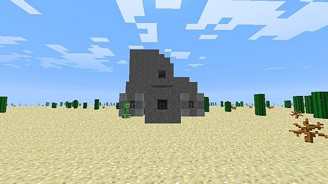 4 barrel redstone power flamethrower Minecraft Map