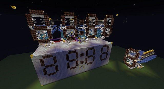 Stopwatch in MC! by Seba1202 Minecraft Map
