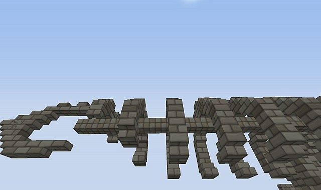 Dragon Skeleton Minecraft Map